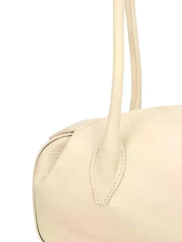 Yuzefi Mini Oyster Leather Shoulder Bag - Neutrals