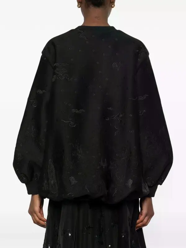 HUI MILANO Embellished Sweatshirt