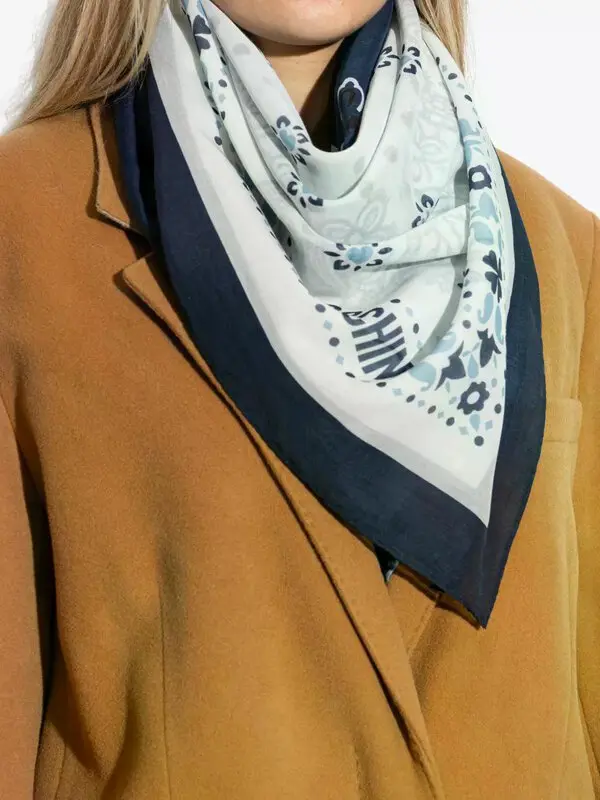 Moschino Paisley-pattern Scarf