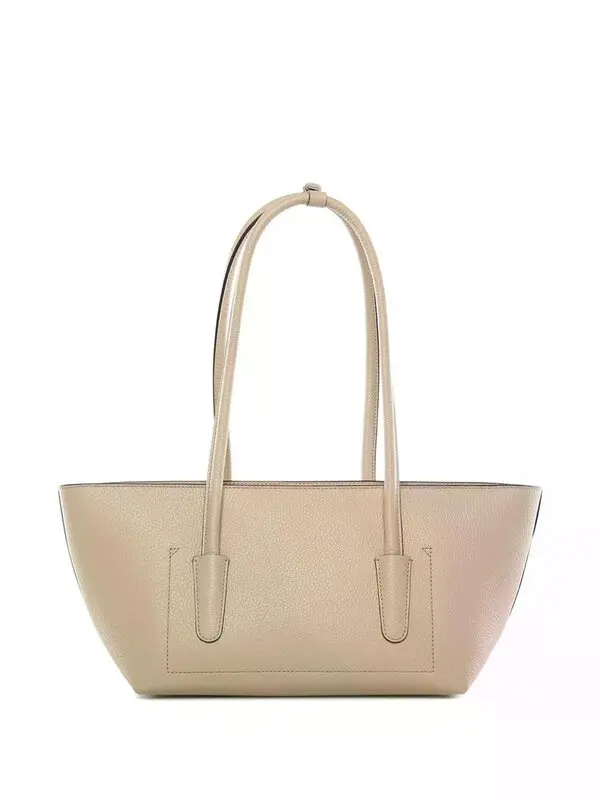 COCCINELLE External-pocket Leather Tote Bag - Neutrals