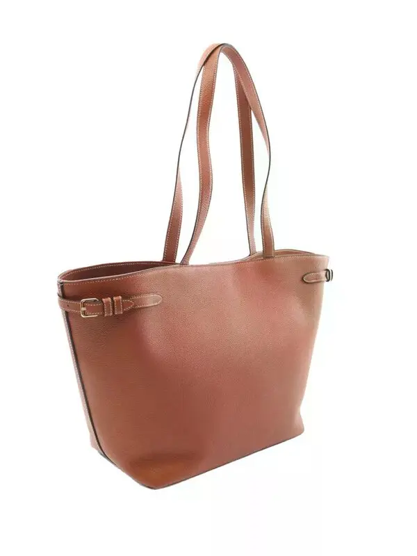 Celine Cuir Triomphe Cabas Anais Tote Bag - Brown