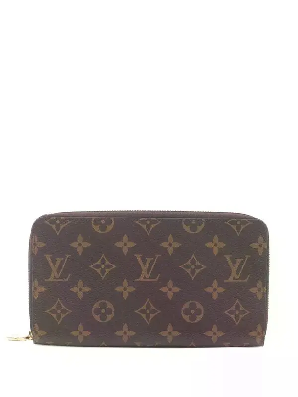 LOUIS VUITTON 2021-2025 Monogram Zippy Wallet Long Wallets - Brown