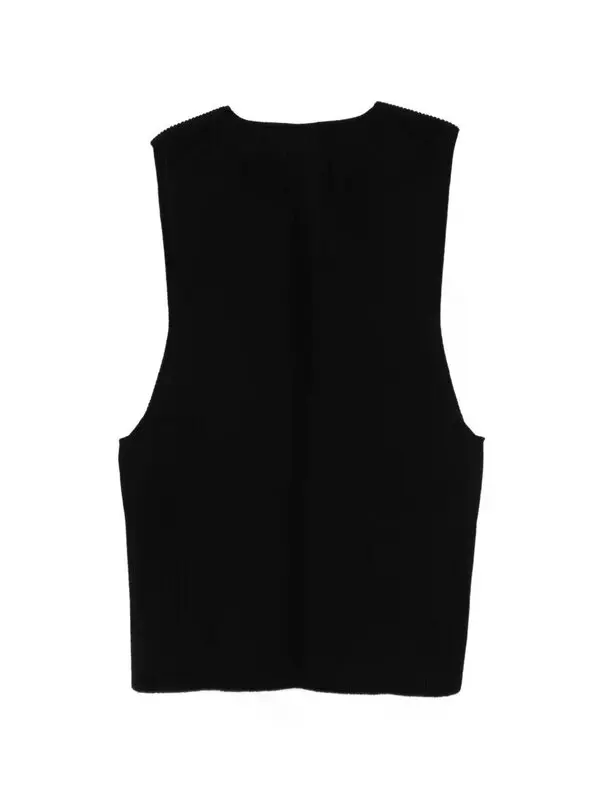 Rick Owens V-neck Knitted Vest