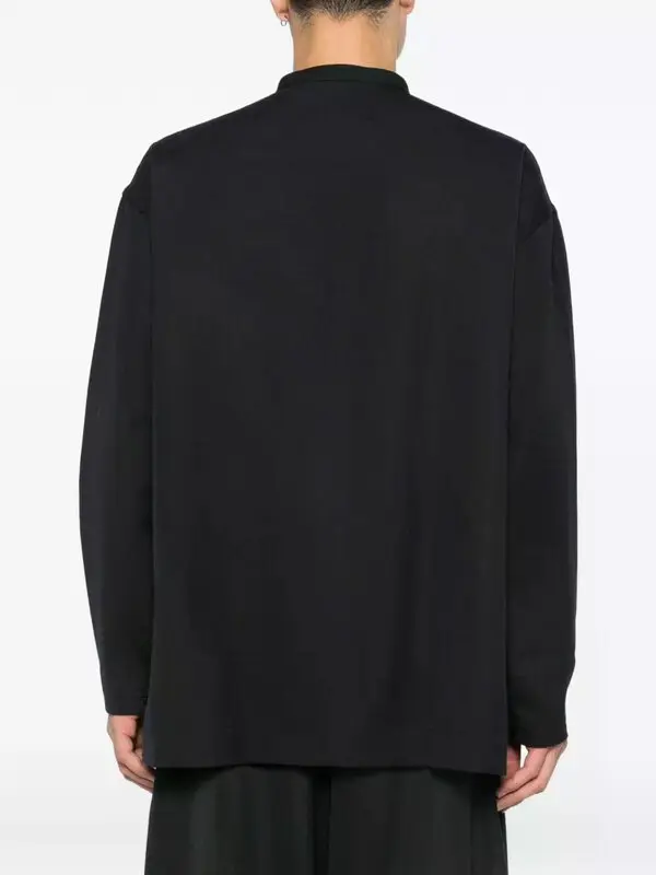 Studio Nicholson Collarless Shirt