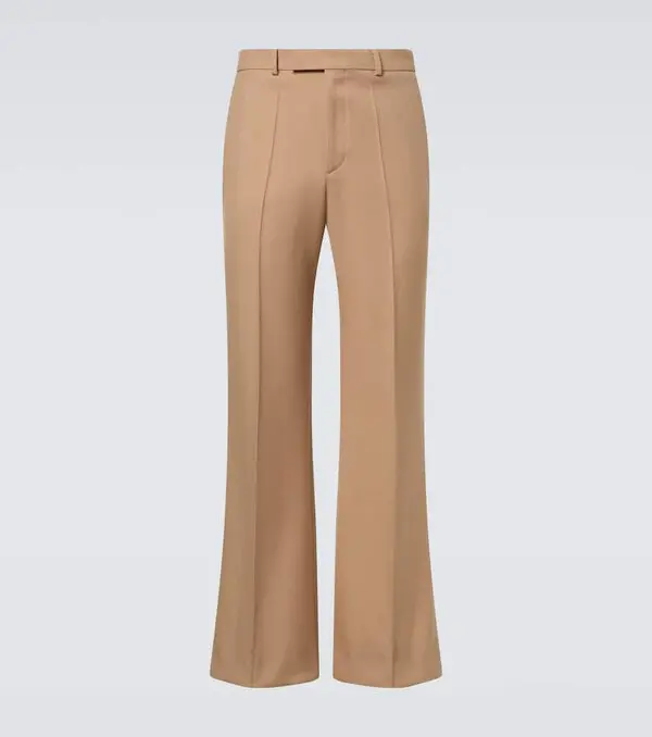 Valentino Garavani Virgin Wool Gabardine Flared Pants