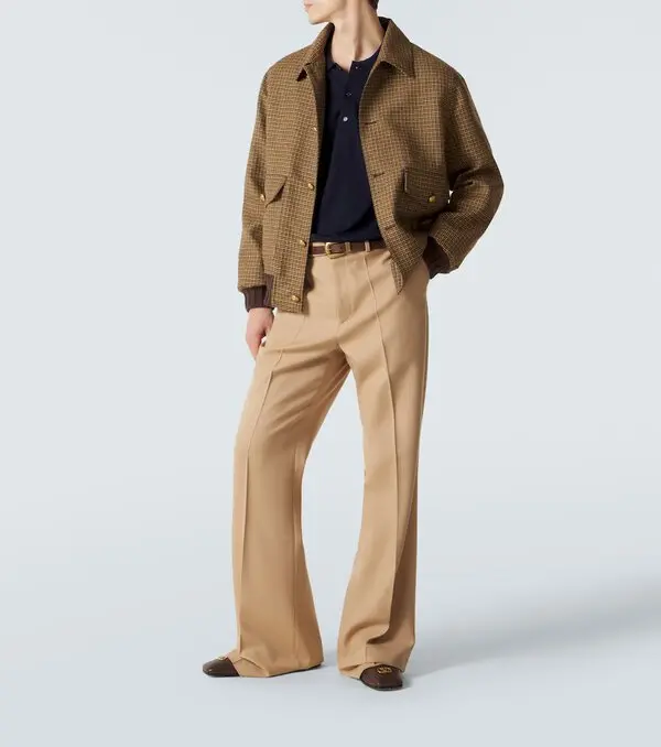 Valentino Garavani Vlogo Virgin Wool Polo Sweater