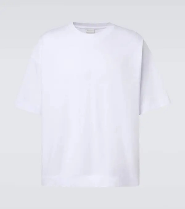 Dries Van Noten Oversized Cotton Jersey T-shirt - White