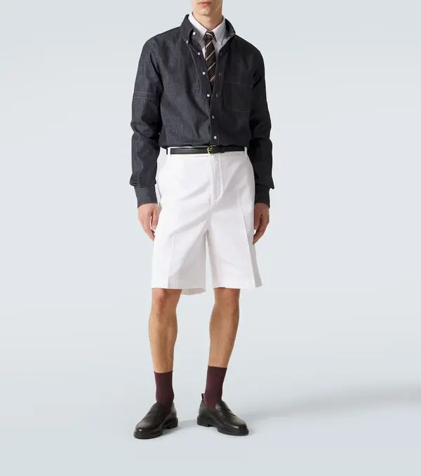Thom Browne Cotton Bermuda Shorts
