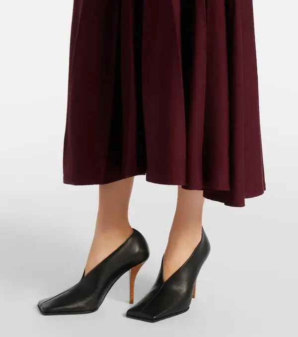 Alaïa Virgin Wool Midi Dress
