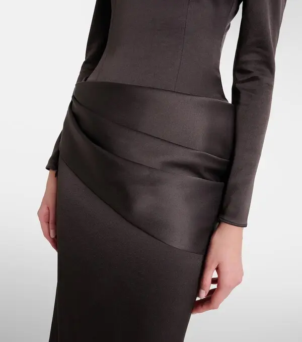 Alex Perry Draped Cocktail Dress