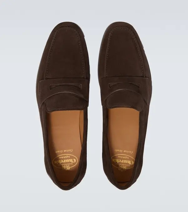Church's Milton Suede Penny Loafers - Brown