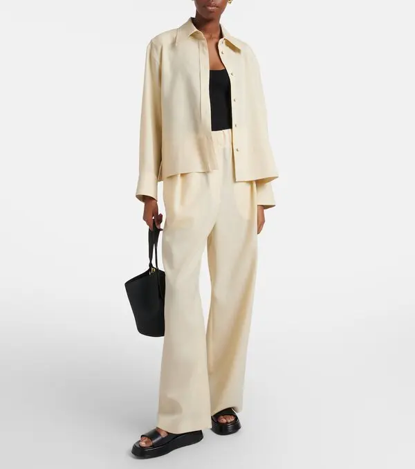 TOD'S Leather Platform Sandals
