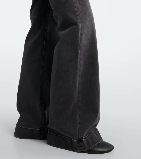 7 For All Mankind Modern Dojo Flared Jeans - Grey