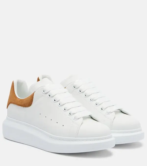 Alexander McQueen Oversized Leather Sneakers