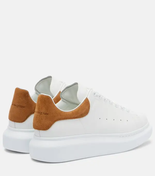 Alexander McQueen Oversized Leather Sneakers