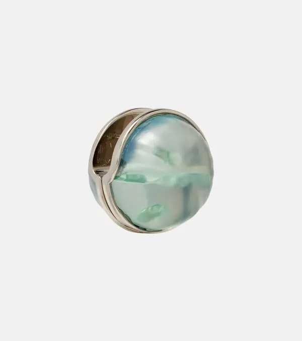 Alaïa Embellished Earrings - Green