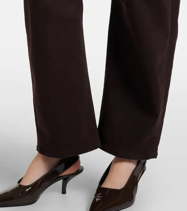 Citizens Of Humanity Miro Cropped Barrel-leg Jeans