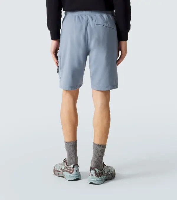 Stone Island Compass Cotton Shorts