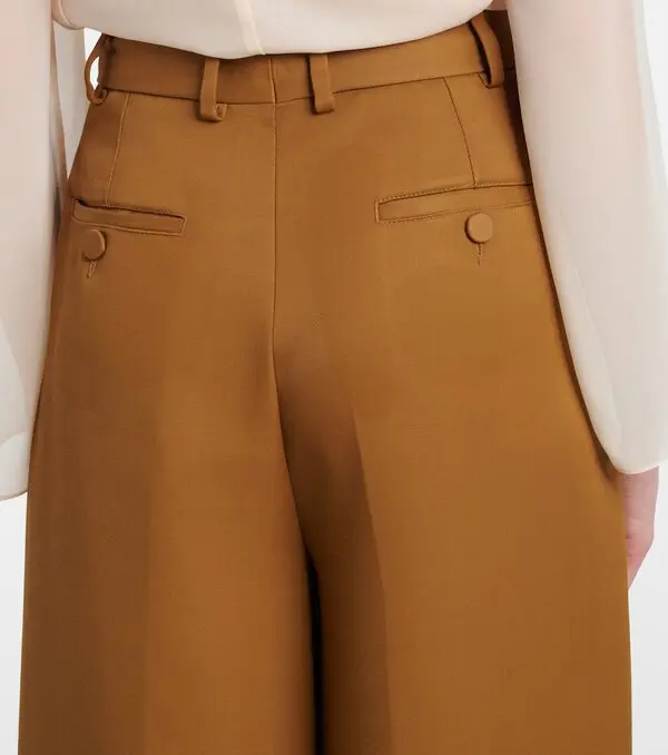 Altuzarra Cropped Barrel-leg Pants - Brown