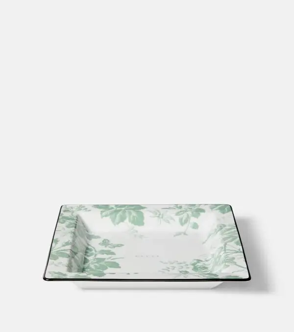 Gucci Herbarium Porcelain Trinket Tray - Green