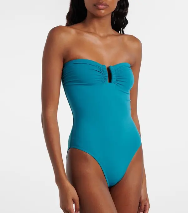 ERES Cassiopee Strapless Swimsuit - Blue