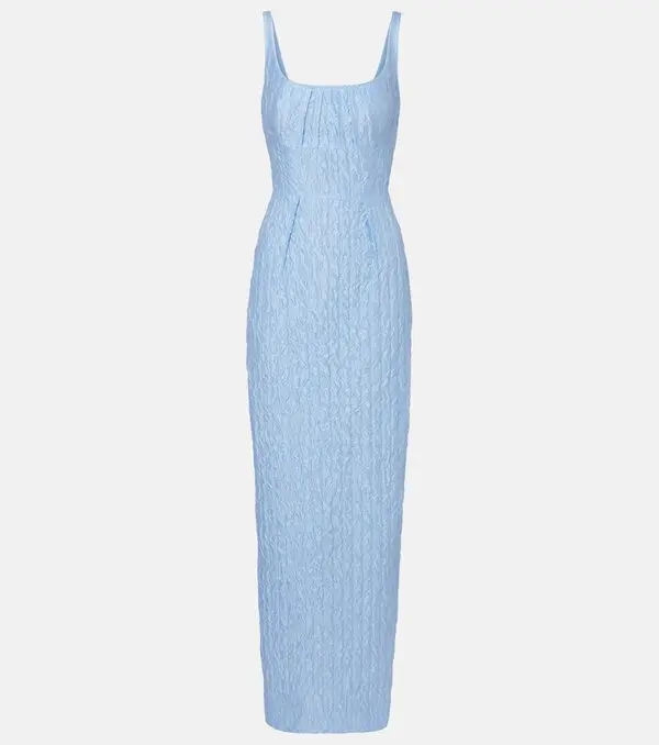 EMILIA WICKSTEAD Seersucker Gown