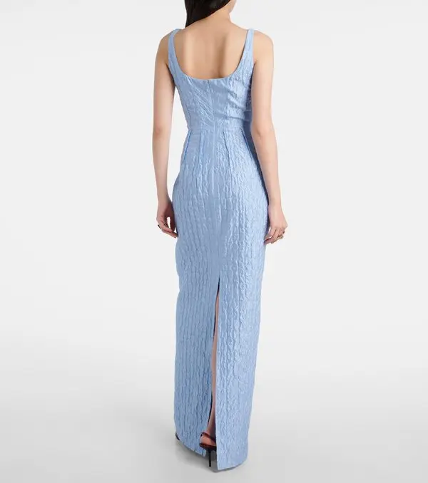EMILIA WICKSTEAD Seersucker Gown