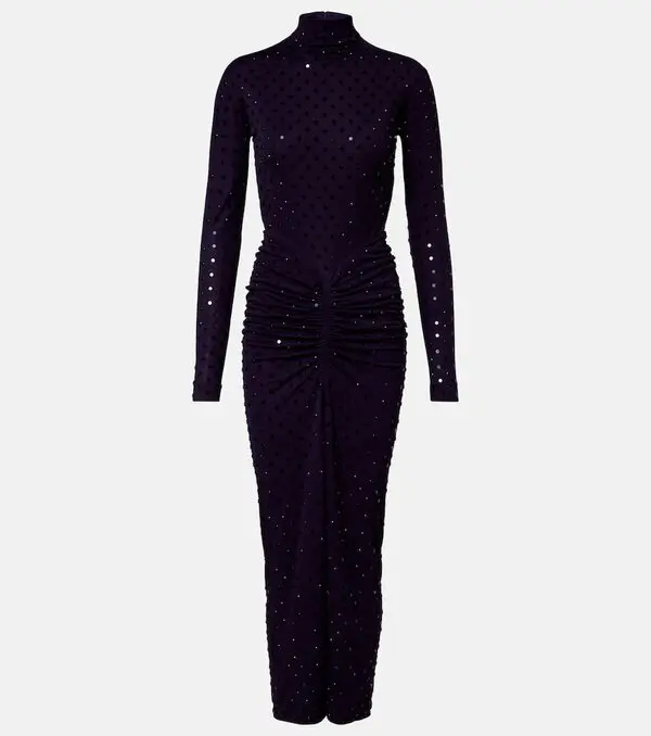 Alaïa Embellished Midi Dress