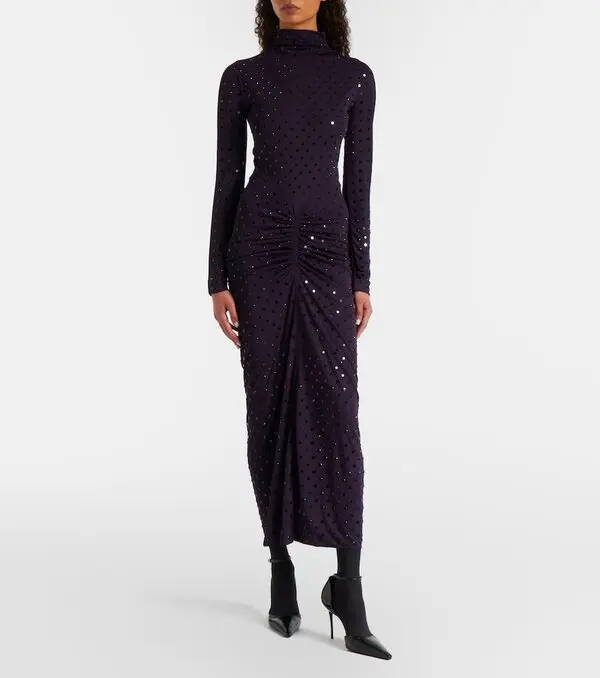 Alaïa Embellished Midi Dress