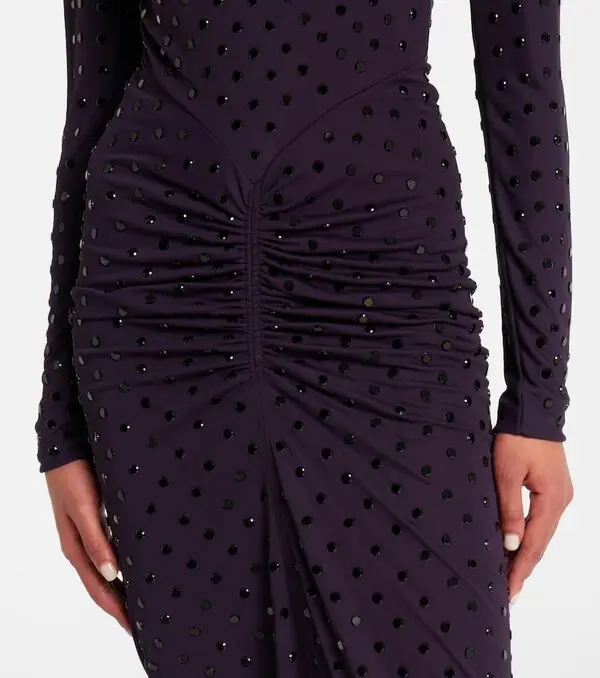 Alaïa Embellished Midi Dress