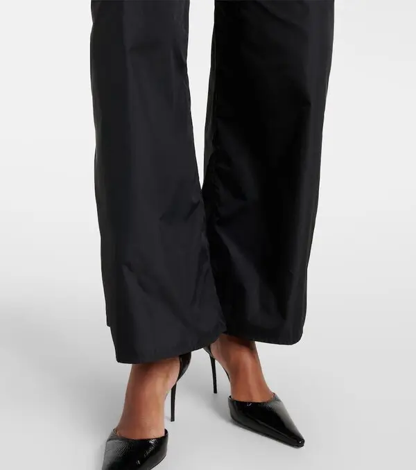 Alaïa Wide-leg Trousers - Black