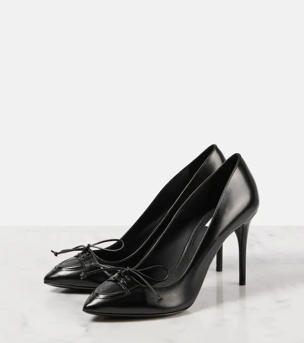 Alaïa Leather Pumps - Black