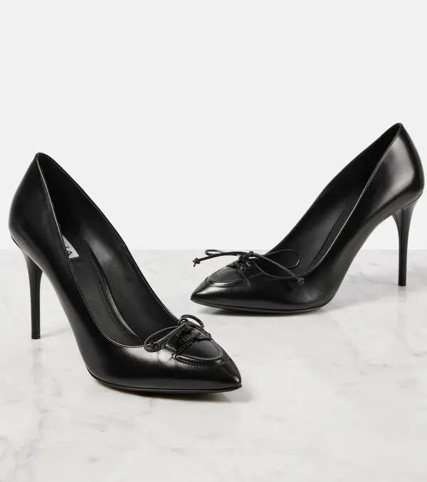 Alaïa Leather Pumps - Black