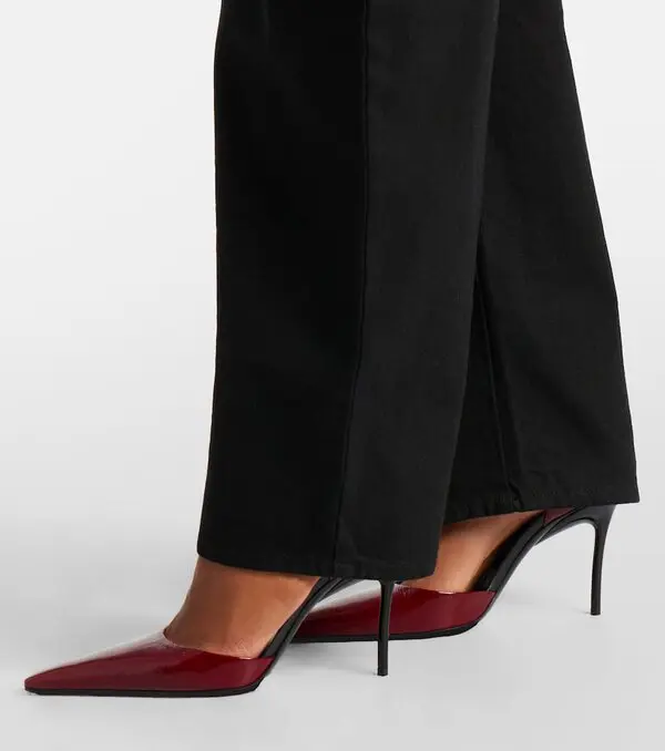 Alaïa 90 Leather Pumps