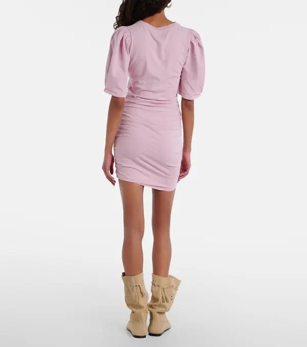 Isabel Marant Étoile Mylda Draped Mini Dress - Pink