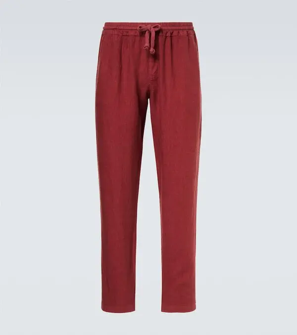 Fedeli Linen Tape Pants