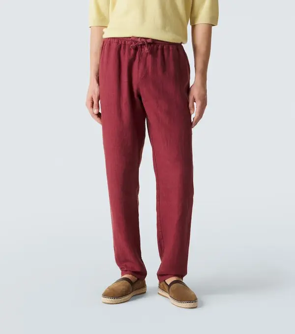 Fedeli Linen Tape Pants