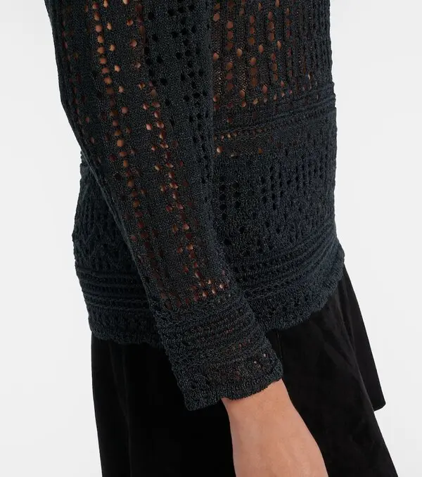 Isabel Marant Étoile Dahara Open-knit Sweater - Black