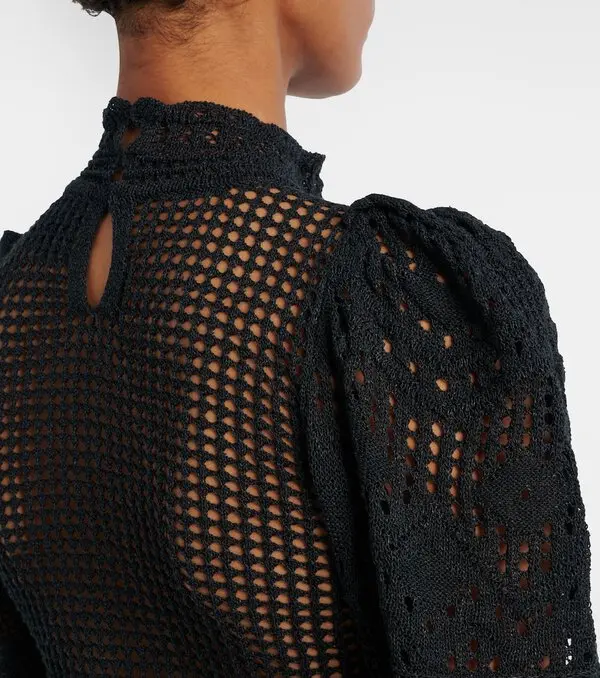 Isabel Marant Étoile Dahara Open-knit Sweater - Black