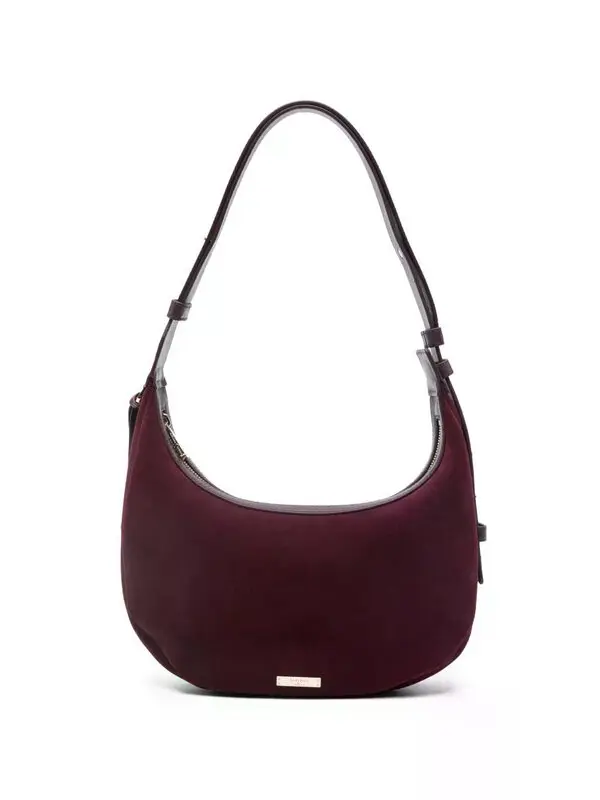 ASPINAL OF LONDON Hudson Crescent Shoulder Bag - Purple