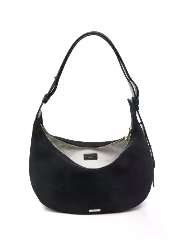ASPINAL OF LONDON Hudson Crescent Shoulder Bag - Blue