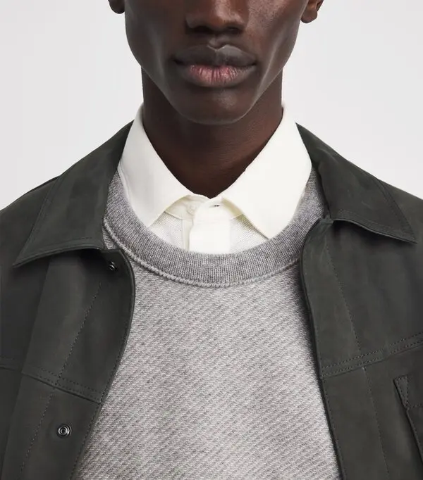 Johnstons Of Elgin Cashmere Tweel Lidell Sweater