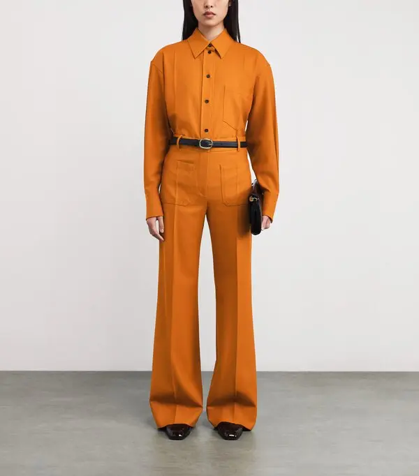 Victoria Beckham Alina Wide-leg Trousers