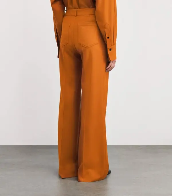 Victoria Beckham Alina Wide-leg Trousers