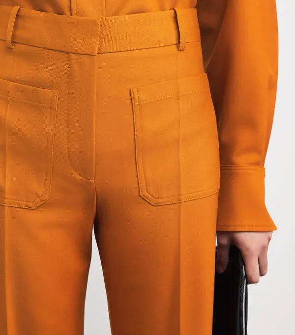 Victoria Beckham Alina Wide-leg Trousers