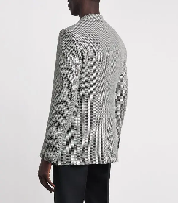 TOM FORD Wool Birds-eye Weave Shelton Blazer