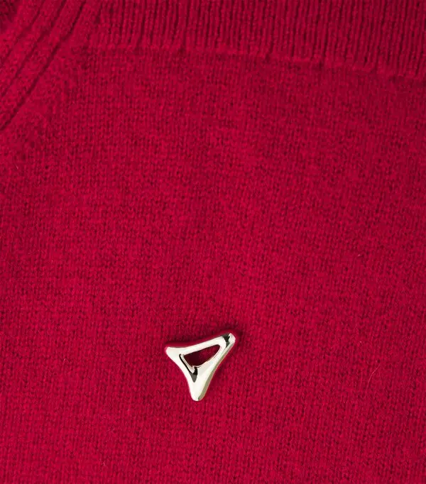 AERON Wool-cashmere Crew-neck Sweater