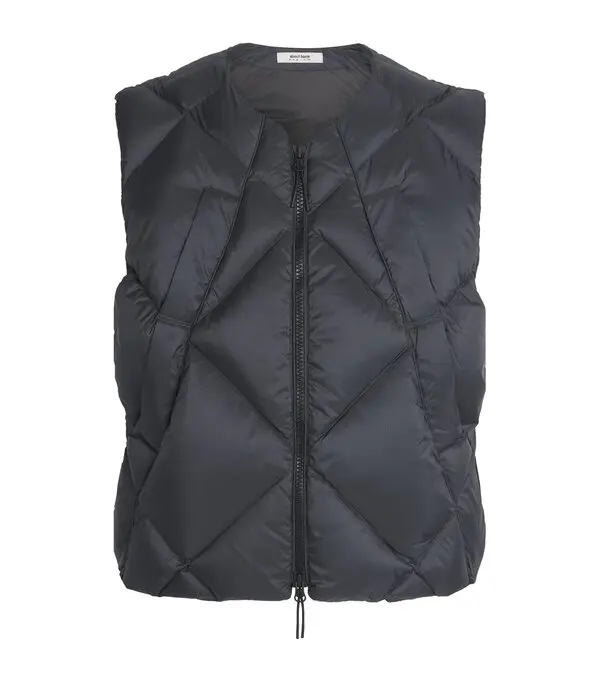 ABOUT:BLANK Diamond-quilted Down Gilet
