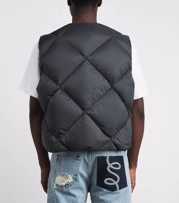 ABOUT:BLANK Diamond-quilted Down Gilet