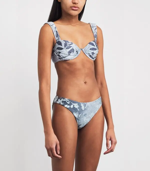 Simkhai Floral Lizza Bikini Bottom